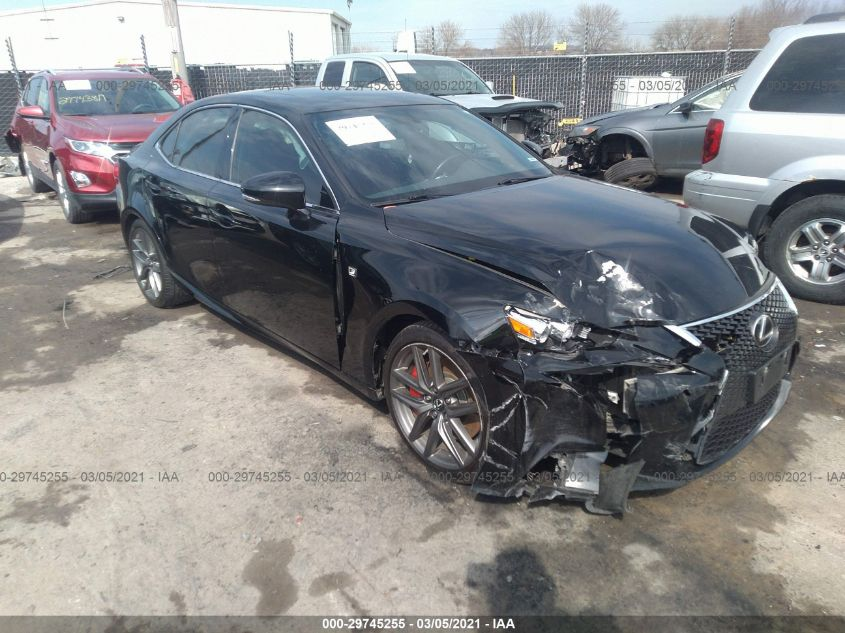 VIN: JTHCM1D2XG5014132 | LEXUS IS 300 2016 Black 3.5L V6 DOHC 24V DUAL ...